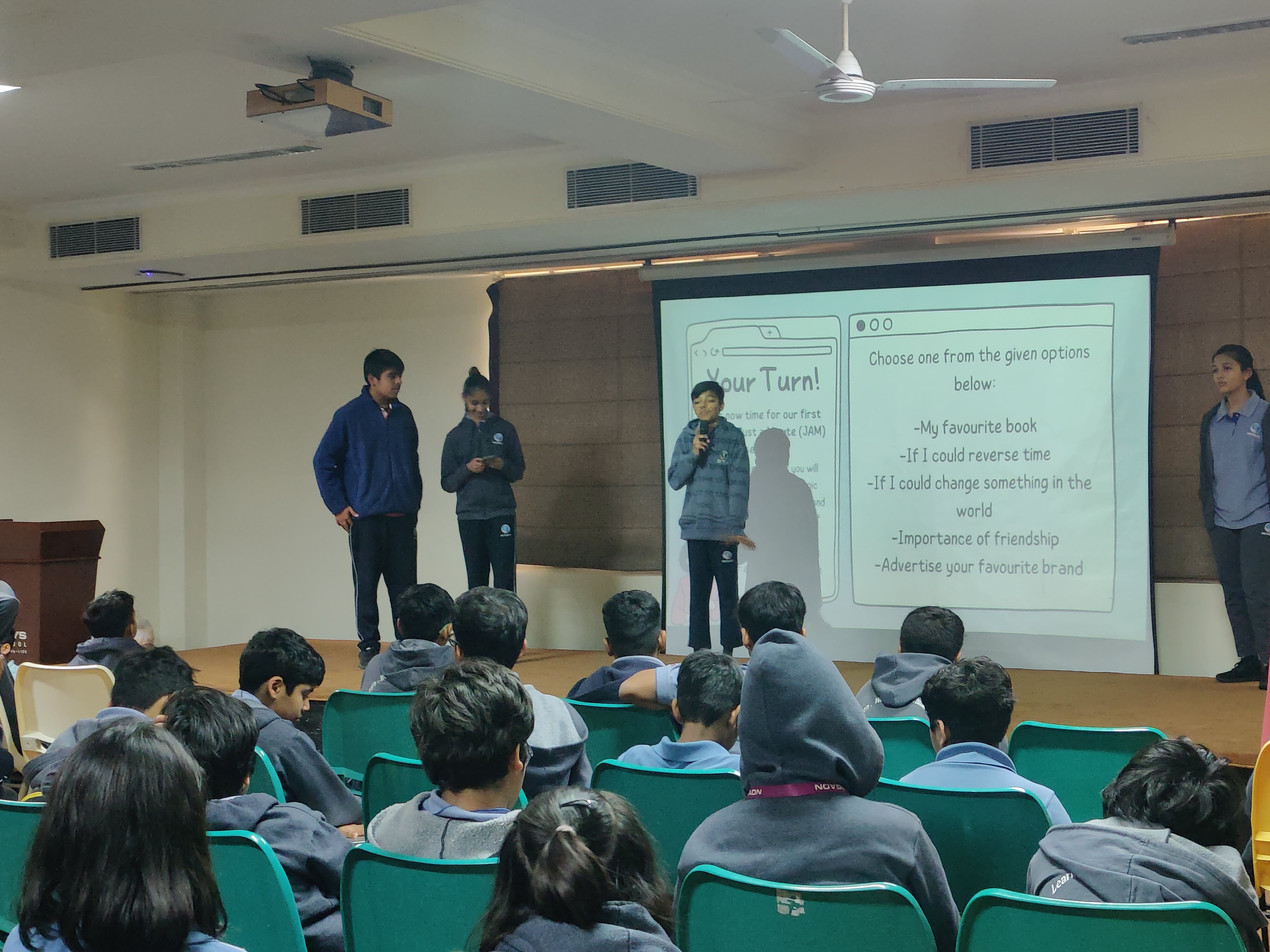 Public Speaking Workshop by Middle Schoolers - Pathways World School ...