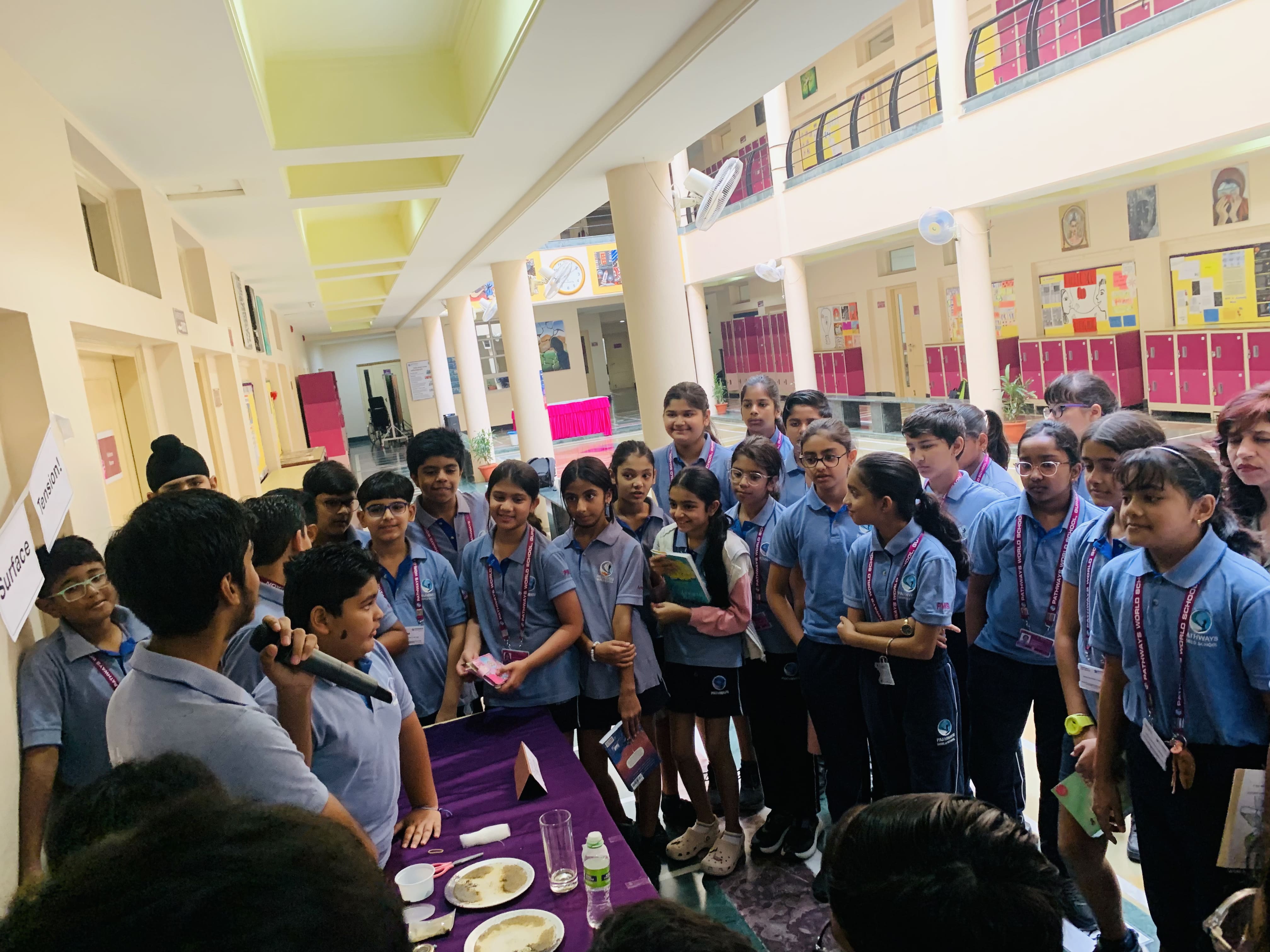 Science Ambassadors Inspire MYP1 with Interactive Surface Tension ...