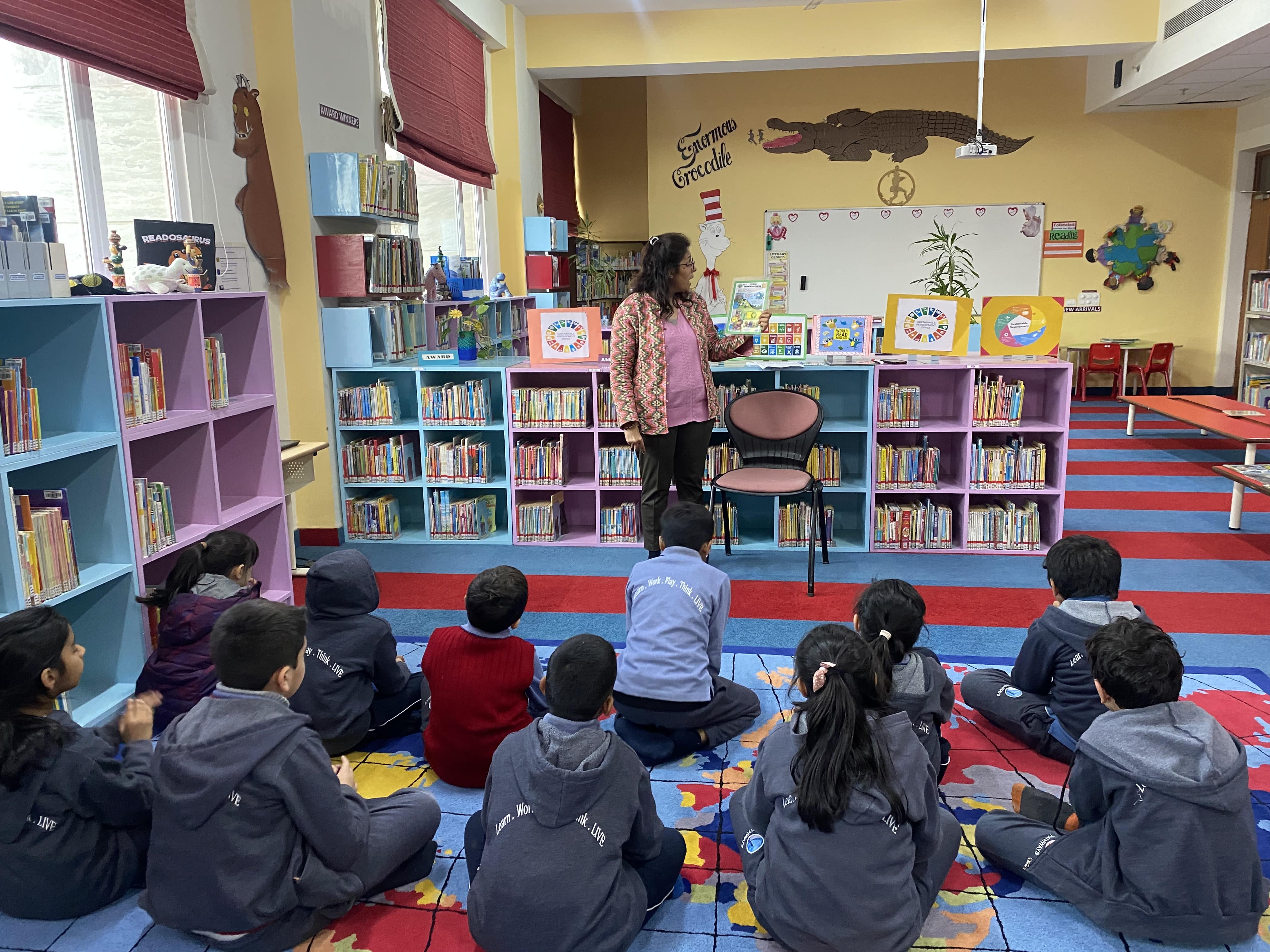 World Read Aloud - Pathways World School Gurgaon