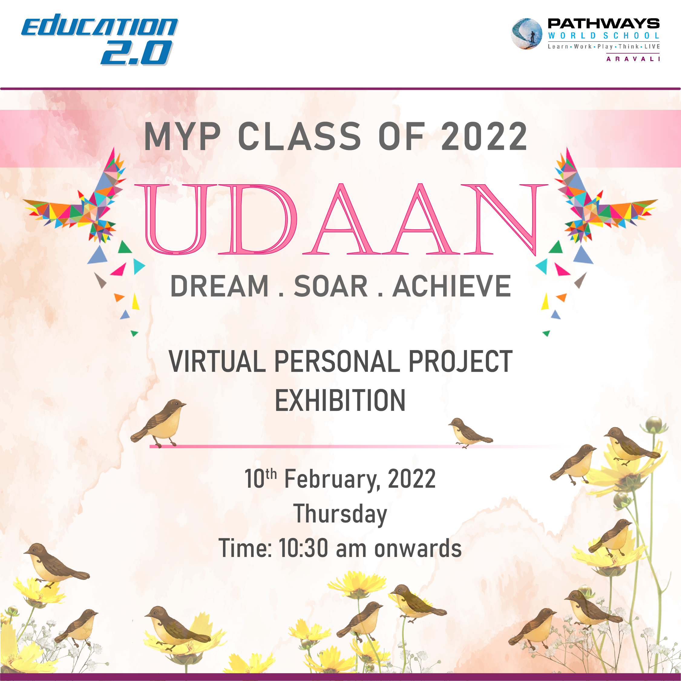 Grade 10 Personal Project - 'Udaan' - Pathways World School, Gurgaon