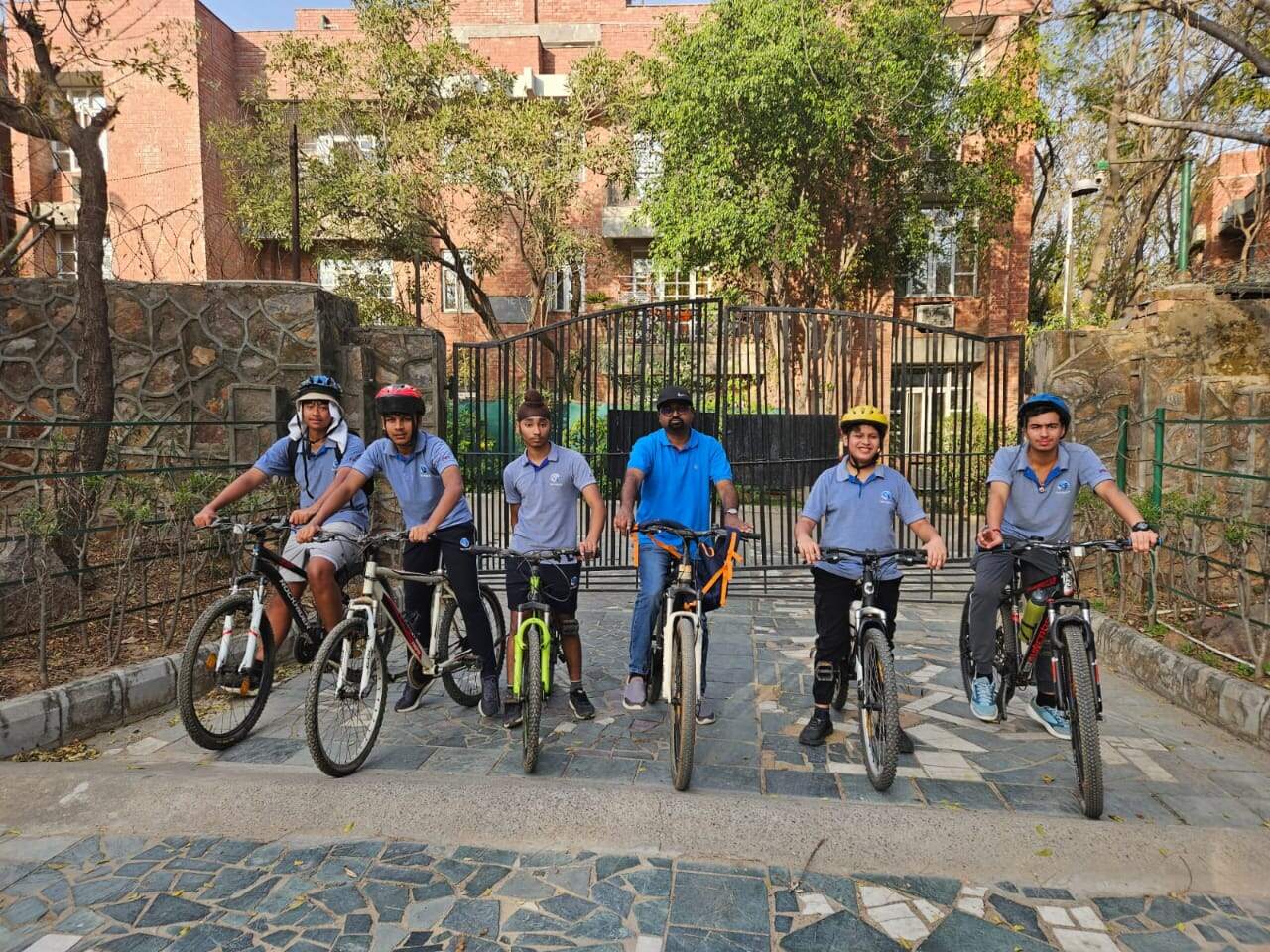 Cycling Time - Pathways World School Gurgaon